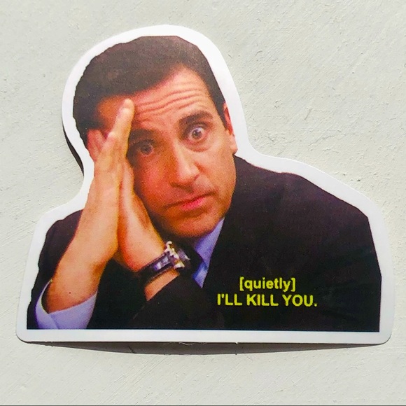 Office | 41michael Scott The Office Sticker | Poshmark